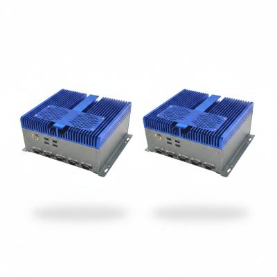 China Industrial Fanless Mini PC Intel I3/I5/I7 CPU 2*SO-DIMM DDR4 RAM Slots Dual LAN Ports Parallel Port Robust Embedded Stock for sale