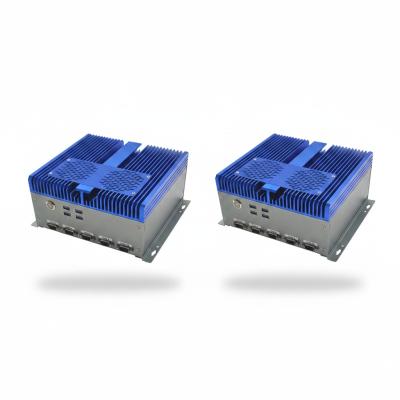 China Rugged Fanless Embedded Computer Automation Intel Core I3/I5/I7 Dual Gigabit Ethernet COM/RS232/Parallel Port Reliable Factory for sale