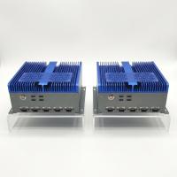 China Fanless Embedded Computer Intel Core I3/i5/i7 Processor Triple Monitor Support Dual Gigabit LAN Industrial Grade Stock Available for sale