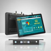 China Industrial Fanless Panel PC 10-Point Touch Screen Aluminum Enclosure Windows/Android OS Wall Mount 1280x800/1920x1080 Stock for sale