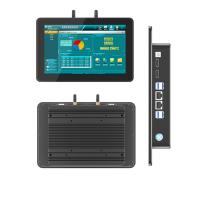 China Industrial Fanless Panel PC 10-Point Touch Screen Aluminum Enclosure Windows/Android OS Wall Mount 1280x800/1920x1080 Stock for sale