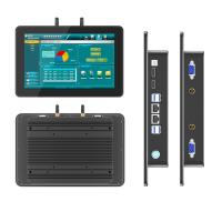 China Industrial Fanless Aluminum Alloy Huiyuan Brand Panel PC 10-Point Multi-Touch 1920x1080 Resolution Supports Android/Windows OS for sale