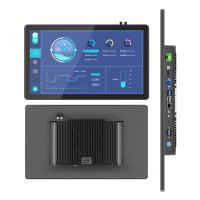 China New 15.6-inch Industrial All-in-one Embedded Computer Monitor Touchscreen Display USB IP65 Protection Full HD 1920x1080 for sale