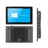 China 24 Inch 1920 1080 Industrial Metal Unit J1900 J6412 Touchscreen Control Panel PC with VESA Industrial Display for sale
