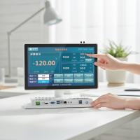 China Industrial HMI PC 15.6 Inch Fanless Intel J1900 8GB RAM Panel Computer IP65 Waterproof Touch Screen Monitor 1920x1080 Automated for sale