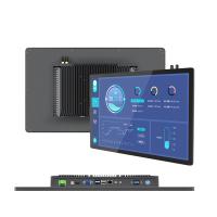 China Touch Screen Industrial Personal Computer Embedded Waterproof Rs232 Rs485 IP65 Touch Screen Panel Pc for sale