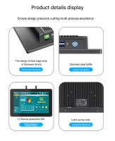 China 10.1 Inch Industrial Grate Monitor Self Service Touch Screen Order Fast Food Payment Kiosk With Thermal Printer Stock for sale