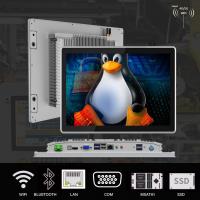 China Huiyuan 12.1 Inch Industrial All-in-One Touch Screen Panel PC 10-Point Capacitive 1920x1080 Resolution Edge Computing Mini PC for sale