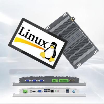 China 12.1-inch Industrial Panel PC 10-Point Capacitive Touch Fanless Mini PC IP65 Waterproof Intel CPU Edge Computing Box Computer for sale