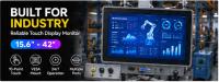 China Custom Industrial 10.1 15.6 18.5 Inch 16:9 TFT LCD Touchscreen Industrial Panel PC Monitor with VGA for sale