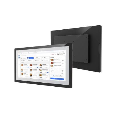China Custom LOGO 8~24 Inch Industrial LCD Display IP65 Waterproof Panel Mount Resistive/PCAP Touch Screen Panel PC Industrial Monitor for sale
