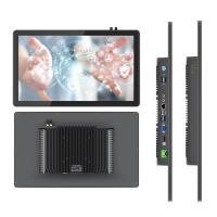 China OEM 15.6 Inch Industrial Capacitive Resistive Multi-Touch Monitor with USB VGA HD-MI and Serial Interface New Product for sale