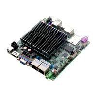 China Intel I5 4th Processor Industrial Nano-ITX Motherboard with DDR3 Memory VGA LVDS Win7 Win10 Linux Mainboard with Cpu for sale