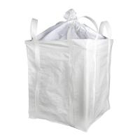 China Skirt Cover Top Flat Bottom Pp Bulk Bags Fibc Color Customized Two Tonne for sale