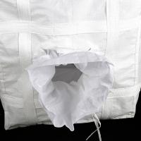 China Skirt Cover Top Flat Bottom Pp Bulk Bags Fibc Color Customized Two Tonne for sale