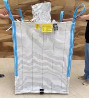 China Conductive Woven Jumbo UV Treated FIBC Bulk Bags 1000x1000x1000MM for sale