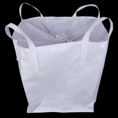 China 100% PP Material Jumbo FIBC Ton Bags 1100x1100x1100mm for sale