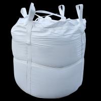 China 90*90*90 Water Proof Polypropylene Bulk Bags With White Cloth And Four Loops for sale