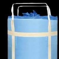 China 3 Ton Reusable Type FIBC Big Bulk Bags Circle Shape Both Sides In Multicolors for sale
