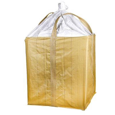 China Color Customised Industrial Bulk Bags Two Rings Dust Prevention for sale