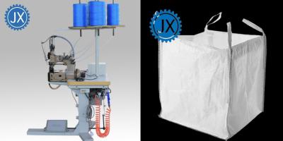 China Two Needles And Four Threads Jumbo Bag Sewing Machine Heating Cutter JX80700 for sale