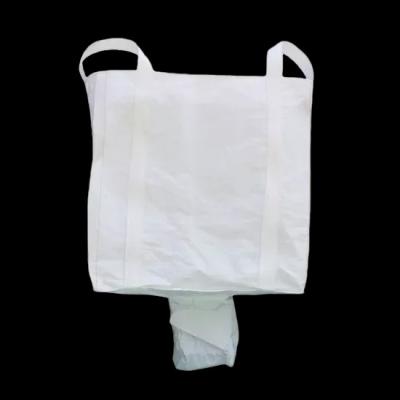 China Accordion Style Chemical Bulk Bags Seam Loops Recycle 160g/ M2 Thinkness for sale