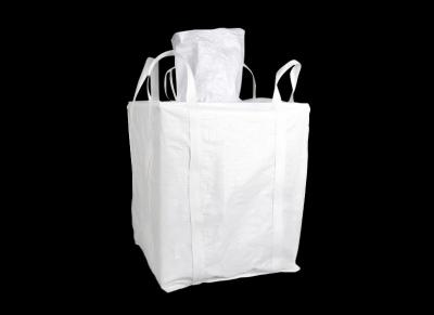 China Flat Bottom 90x90x90cm Pp Woven Fibc Bags Customizable for sale