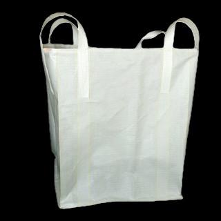 China Coated 90x90x90cm Pp Woven Bag Customized White for sale
