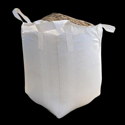 China Reusable Polypropylene Bulk Bags Airy Type 1 Ton Fertilizer Bags Full Open for sale