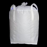 China White FIBC Flexible Bulk Container Roundness for sale
