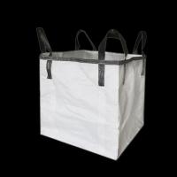 China Corner Loops Petroleum Coke FIBC Bulk Bags Stockpile Biodegradable for sale