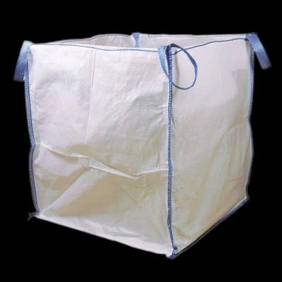 China 2205lb 1.2m High Bulge Cross Corner Bulk Bag Light Weight Top Lift Half Ton for sale