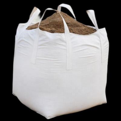 China 100cm*100cm*100cm Chemical Bulk Bags Collapsible Stable Heavy Duty Performance Knit for sale
