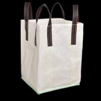 China Antiwear 1 Tonne Feed Sacks 80x80x80 Bulk Bags Carriage Full open for sale