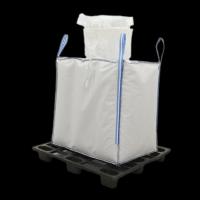 China JUNXI Chemical Industrial Bulk Bags With Spout 100*100*120cm for sale