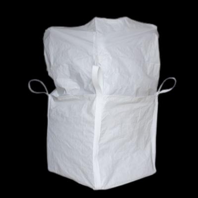 China Disposable 1 Ton Full Open 90x90x90 Bulk Bags Super Sack Retractable for sale