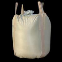 China Light Yellow One Ton Eco Circular Jumbo Bag 1*1*1.1m Rugged Builders for sale