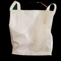 China 3kg 4kg Industrial Bulk Bags Seam Loops 1 Ton Feed Tote Simple Structure for sale