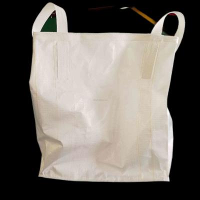 China 3kg 4kg Industrial Bulk Bags Seam Loops 1 Ton Feed Tote Simple Structure for sale