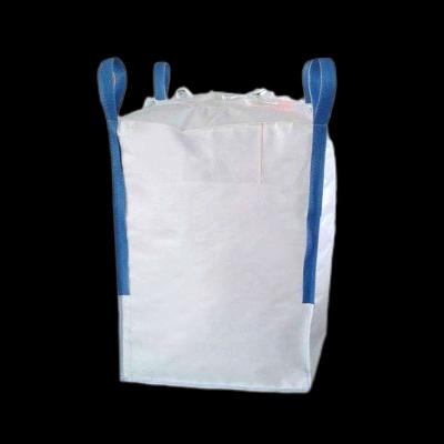 China White Bule Bulk Bags FIBC Super Sack Alkali Resistance Closure Cloth for sale