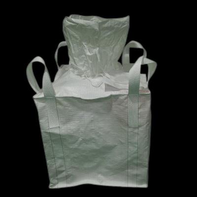 China Feeding Mouth Jumbo Ton Stone Bags 1 Yard Sand FIBC 160g/ M2 To 200g/ M2 for sale