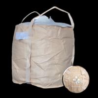 China 2205lb Flexible Bulk Container Basement Type Weak Pink Pp Jumbo Bags for sale