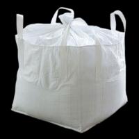 China Building Sand 1.5 Ton Chemical Bulk Bags Round Retractable Disposable Low Weight for sale