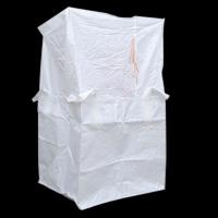 China Fertilizer Feed Shipment Polypropylene Bulk Bags Folding Disposable Side Hanging for sale