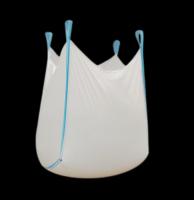 China Fluorite Powder Plastic Woven FIBC Jumbo Bags 2 Tonne 100% Virgin PP for sale