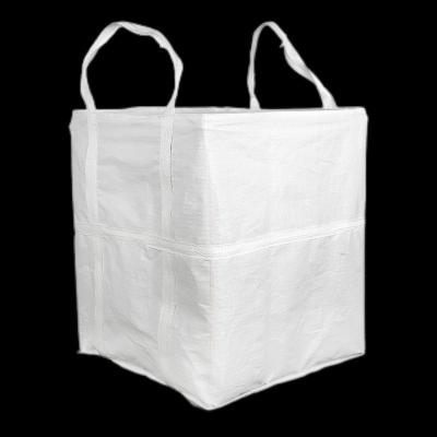 China 0.9×0.9×1m Jumbo Big Bag FIBC Collapsible 200g/ M2 Thinkness for sale