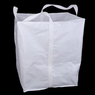 China Recycle Jumbo Bag 1 Ton LDPE Cross Bottom for sale