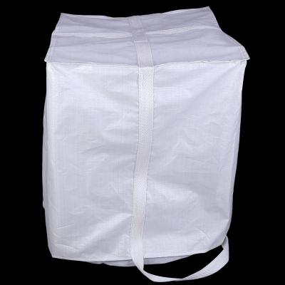 China 1.1×1.1m Flexible Freight Bags Type D Fibc Baffle Bag Fully Loop Moistureproof for sale
