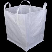 China 100% PP Open Top FIBC Ton Bags Of Stones 110*110*110cm as cube type for sale