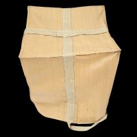 China 160gsm To 220gsm Cross Corner Bulk Bag Sharp Sand Cross Bottom for sale